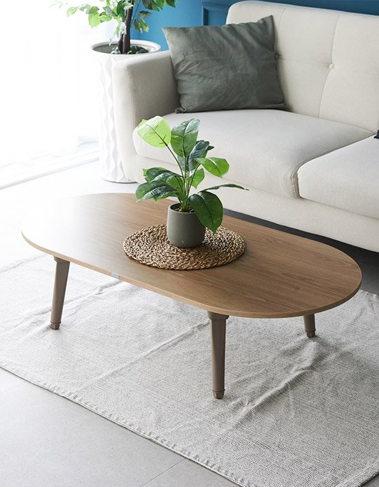 [스토리퍼니쳐] 6단높이조절 e0 LPM 타원 테이블 1200x600 7종 (택1) - 마켓컬리